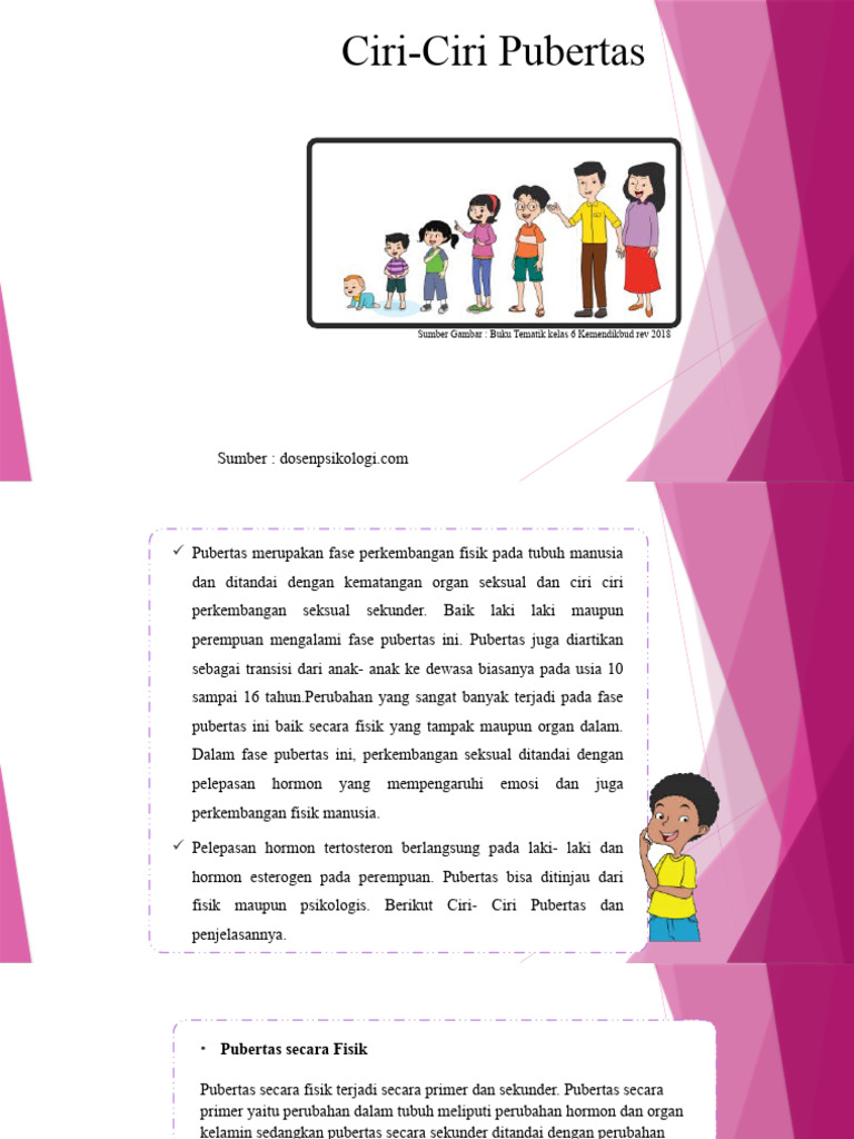 Ciri Pubertas | PDF