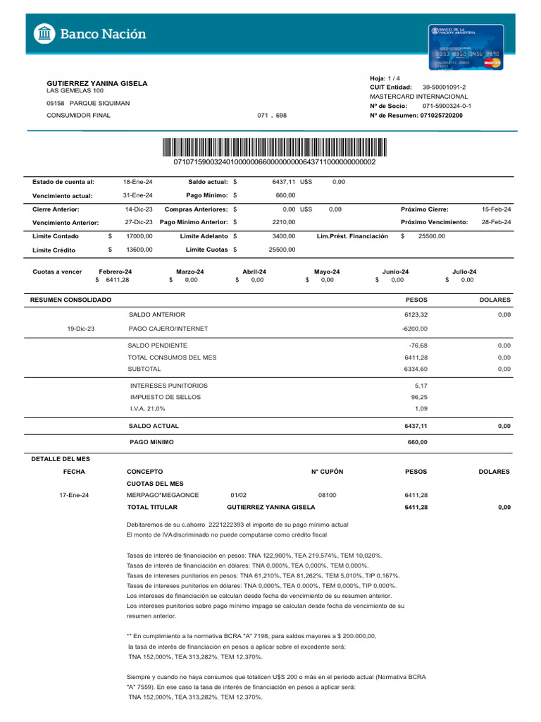 Resumen 20240118 | PDF
