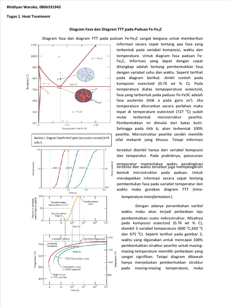 Dokumen - Tips - Diagram Fasa Dan Diagram TTT Pada Paduan Fe | PDF