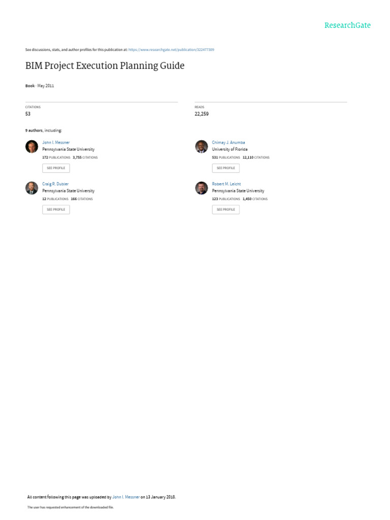 BIMProjectExecutionPlanningGuideandTemplates V2.1 | PDF | Microsoft ...