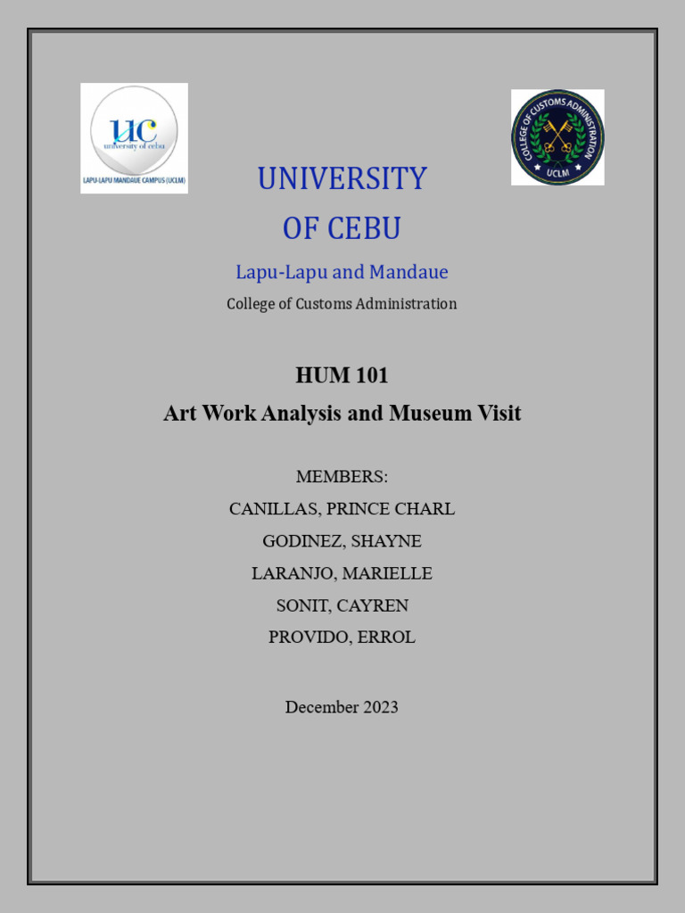 Hum 101 | PDF | Realism (Arts) | Impressionism