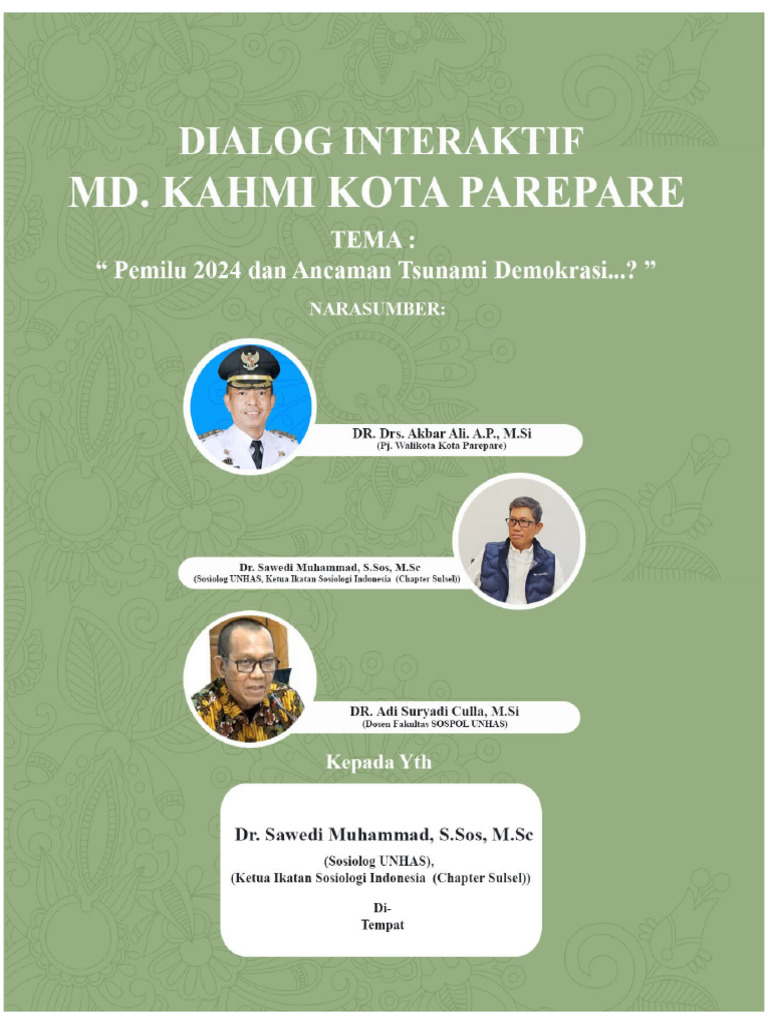 Contoh Undangan | PDF