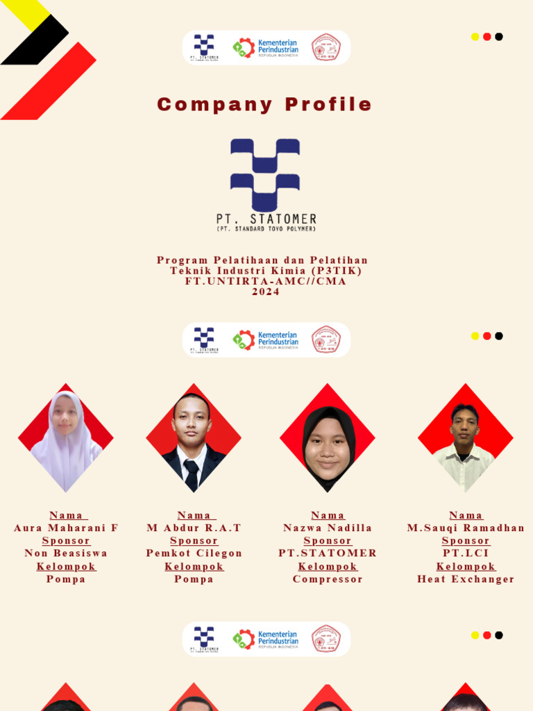 Profil Perusahaan PT Standard Toyo Polymer | PDF | Bisnis