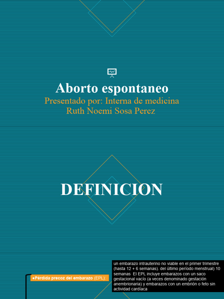 Aborto Espontaneo | PDF | El embarazo | Aborto