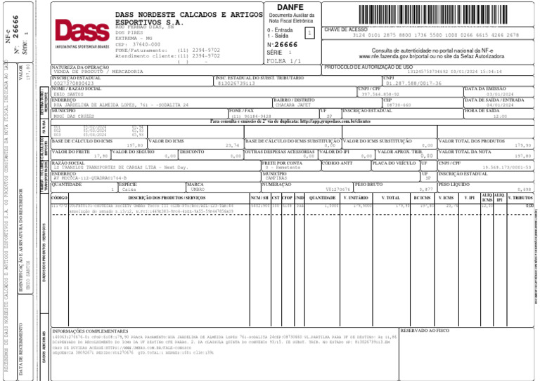 Danfe | PDF
