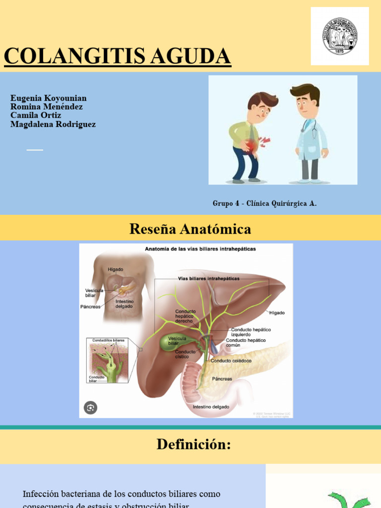 Colangitis Aguda | PDF | Especialidades Medicas | Medicina CLINICA