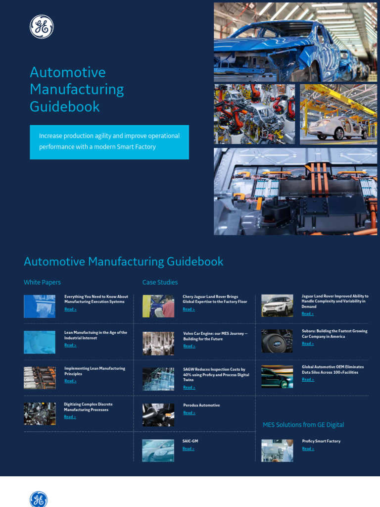 Automotive Manufacturing Guidebook | PDF