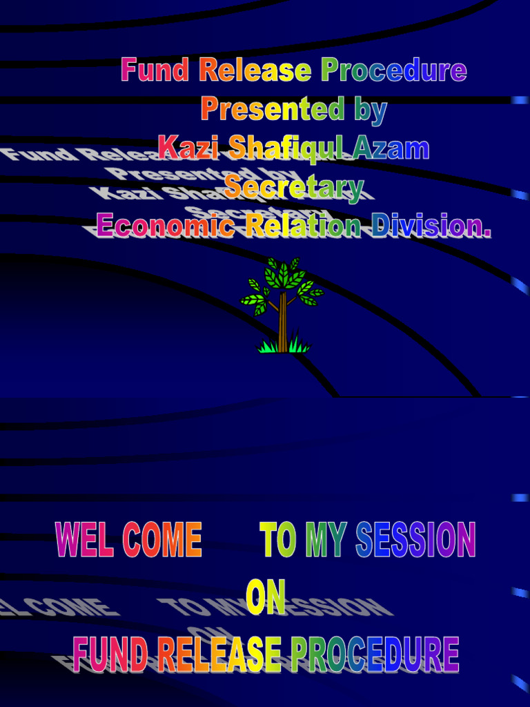 Fund Release Procedures | PDF | Budget | Aids