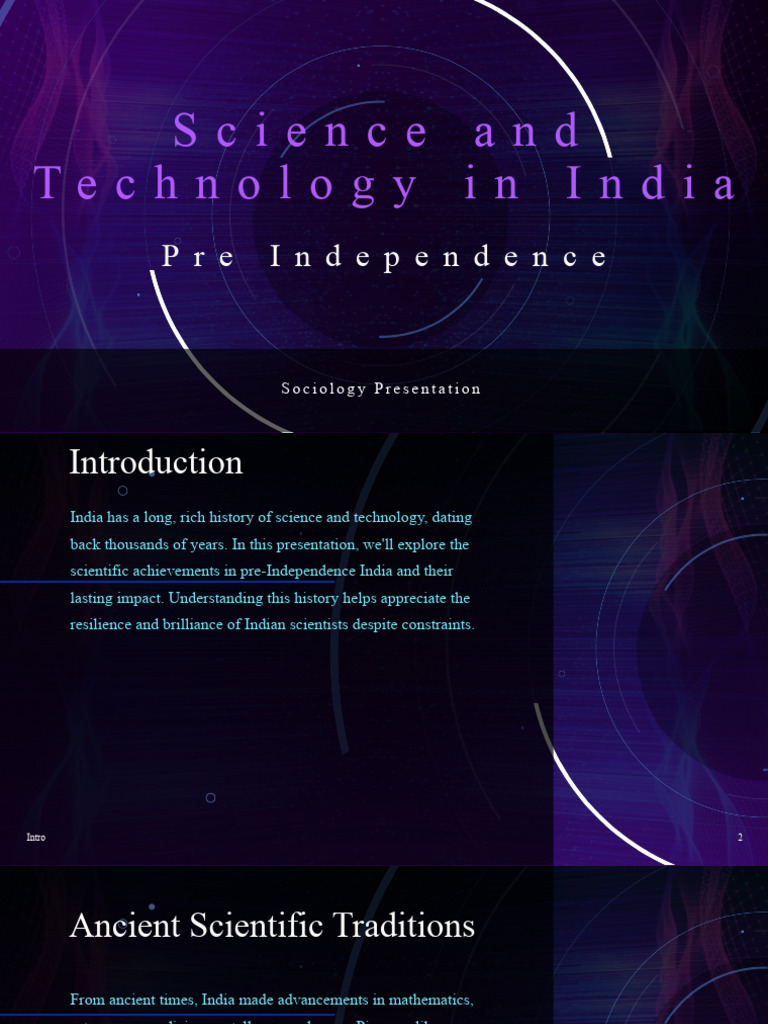 Science and Technology in India: Pre Independence | PDF