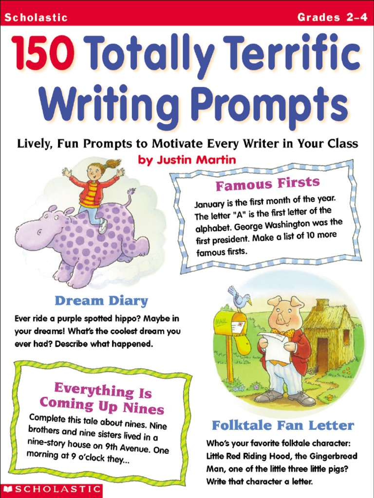 150 Terrific Writing Prompts - Grades 2 to 4 | PDF