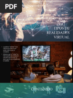 Realidad Aumentada y Realidad Virtual | PDF