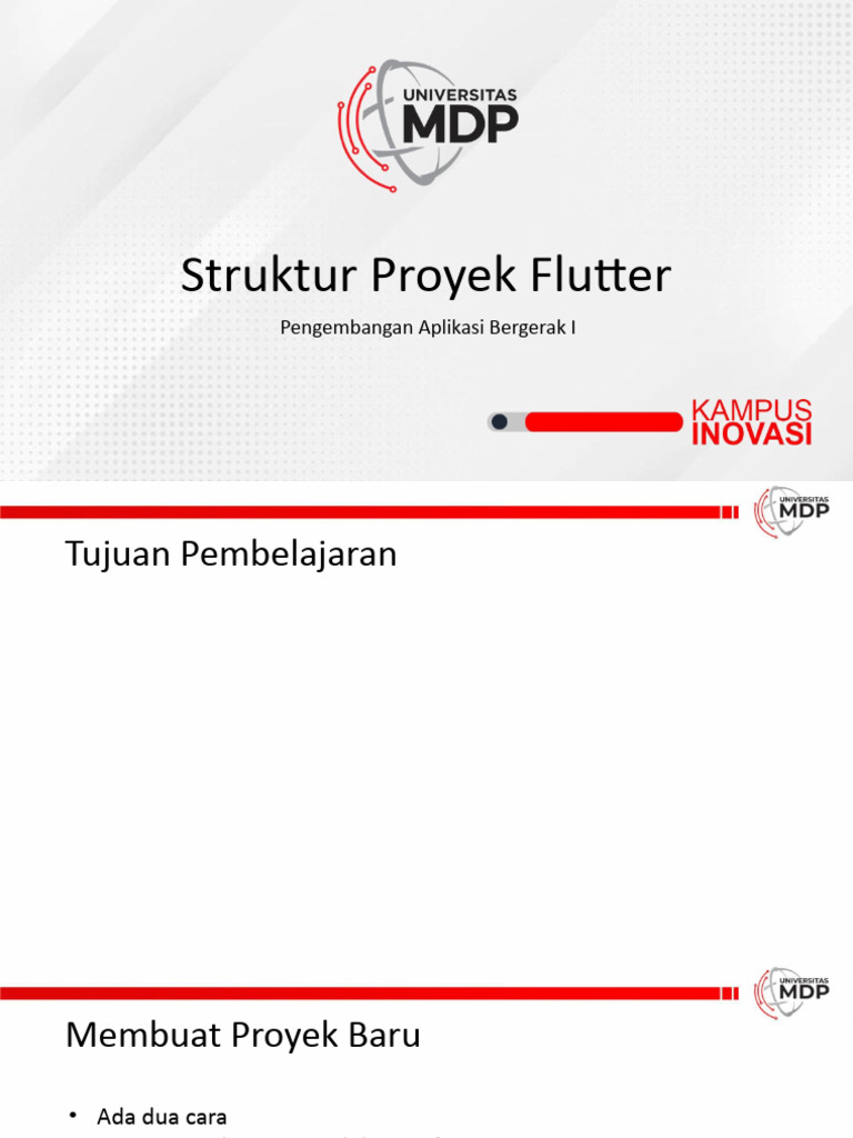 Struktur Proyek Flutter | PDF | Seni | Komputer