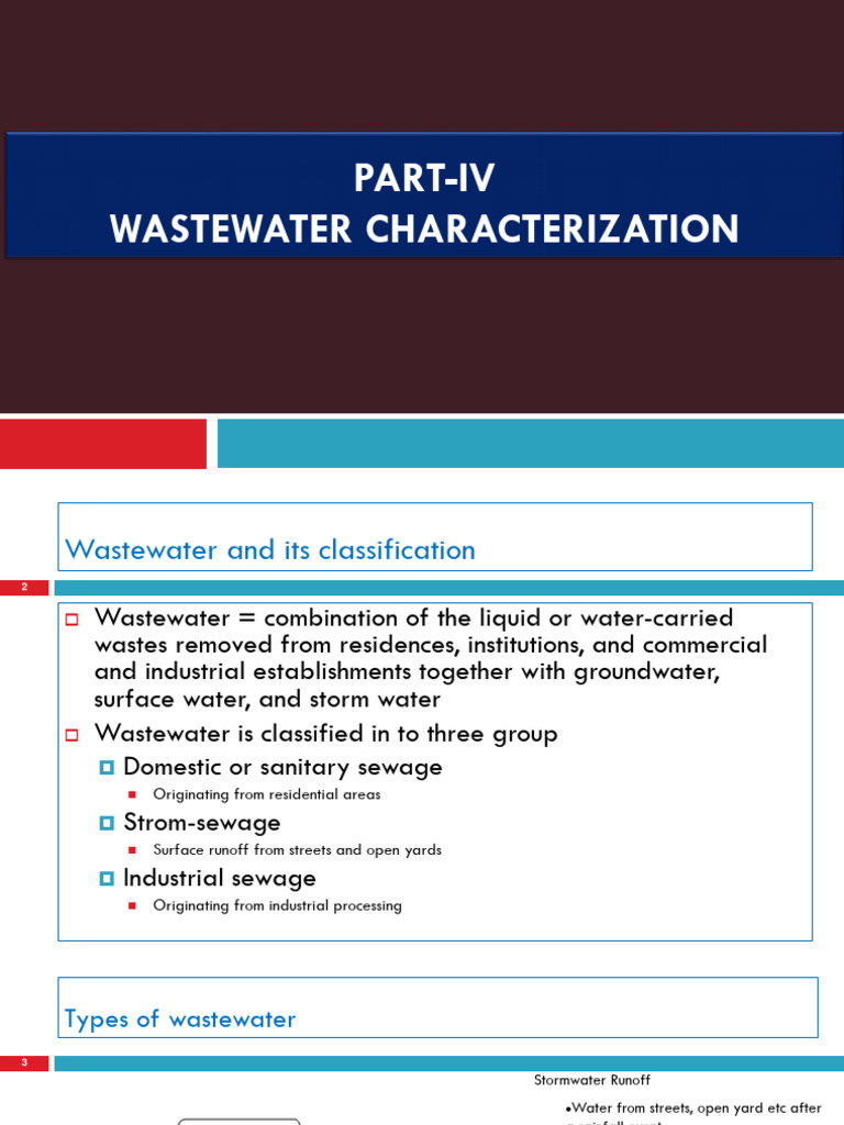 Wwme Iv | PDF | Sewage Treatment | Physical Chemistry