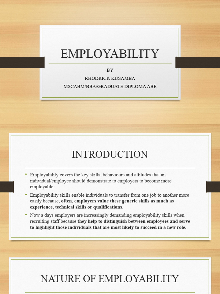 Employ Ability | PDF
