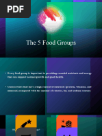 Caribbean Six Food Groups Overview | PDF