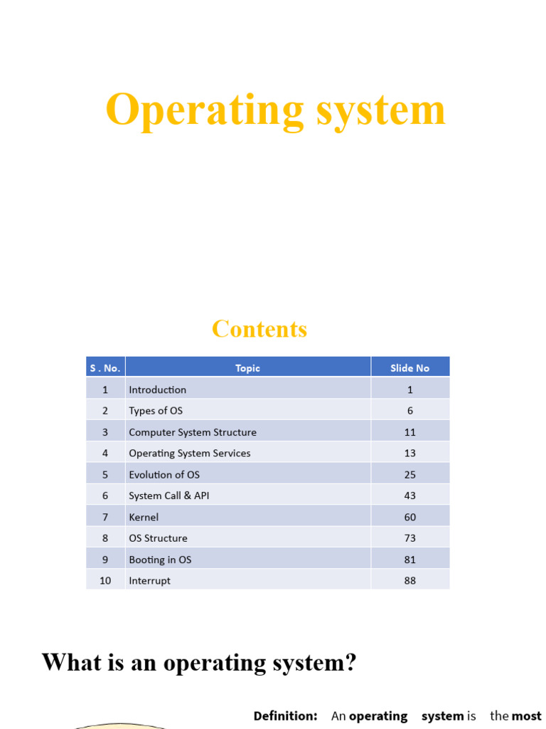 1 2 Introduction And Os Structure Pdf Kernel Operating System