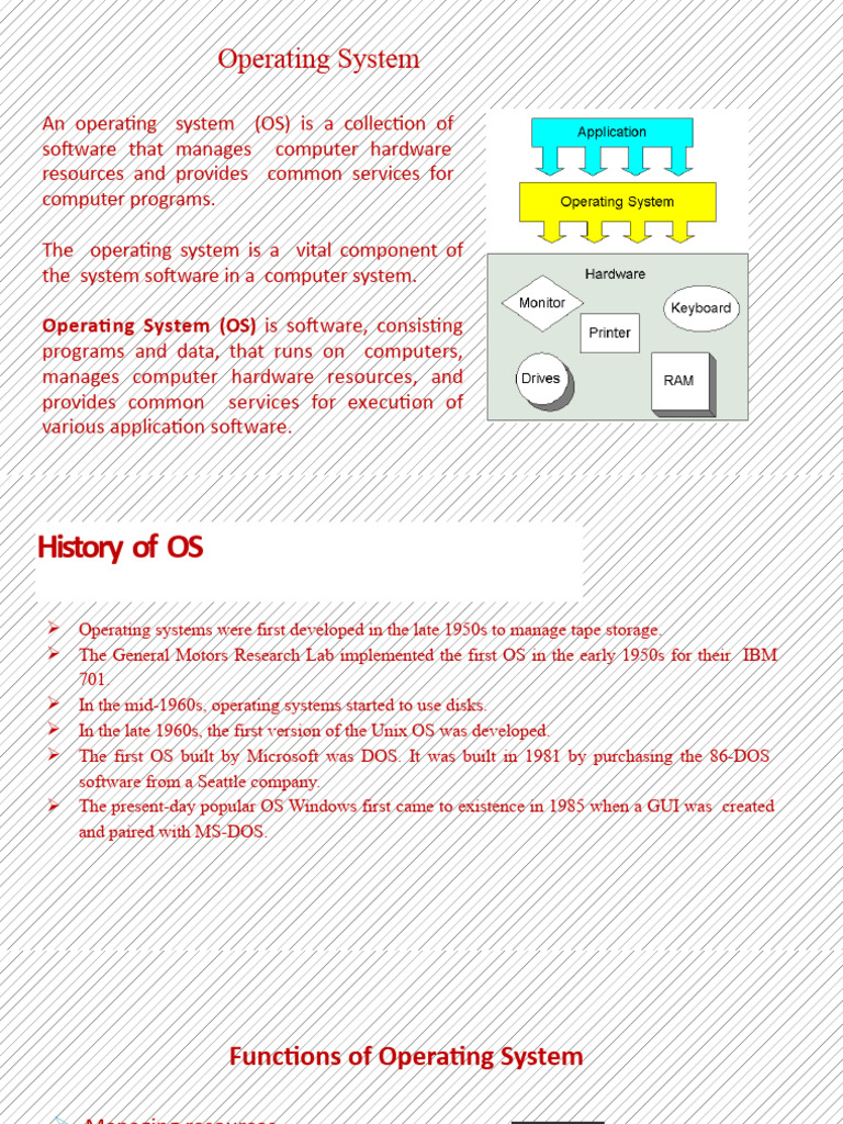 Unit 1 Introduction Pdf Operating System Kernel Operating System