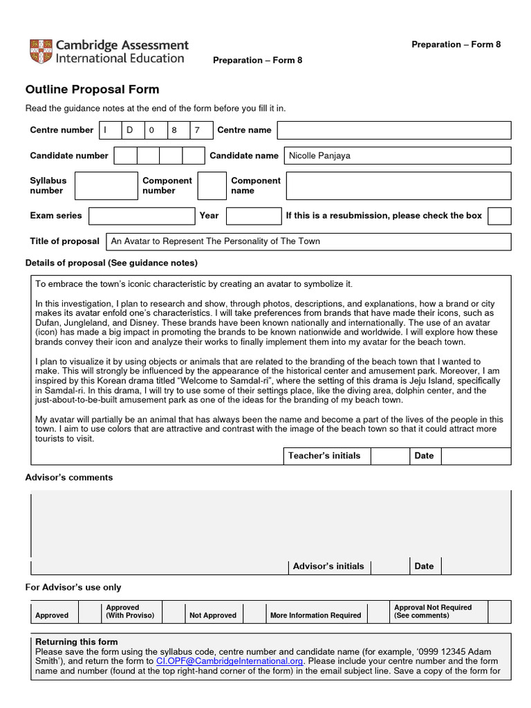 Paper 2 OPF - An Avatar To Represent The Personality of Town - Nicolle ...