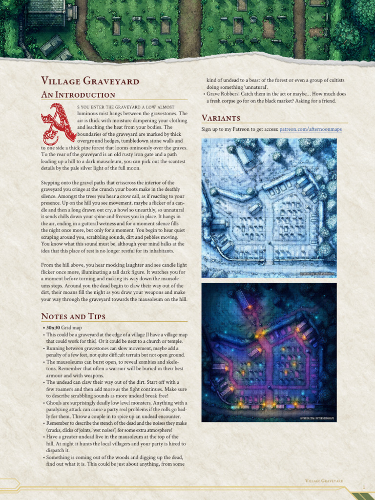 Village Graveyard | PDF