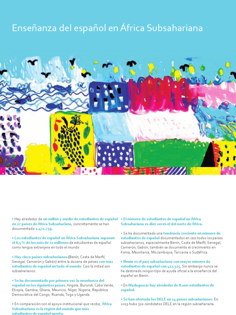 Summary of Spanish in Sub-Saharan Africa | PDF