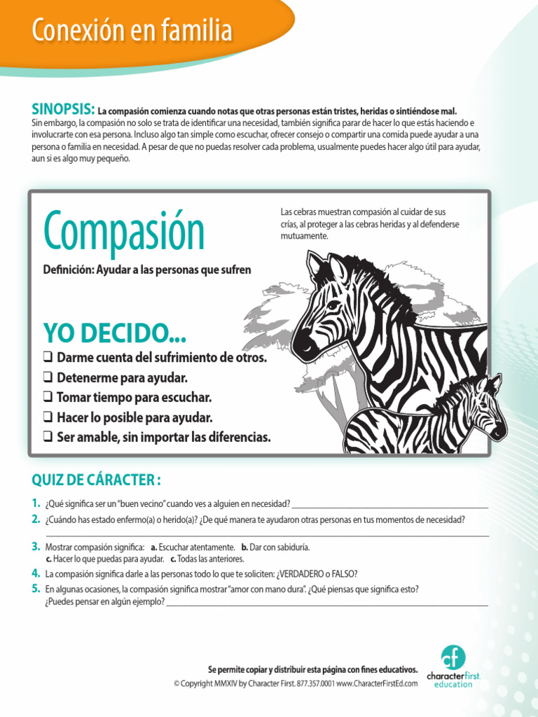 FamilyConnection-Spanish COMPASIÓN | PDF