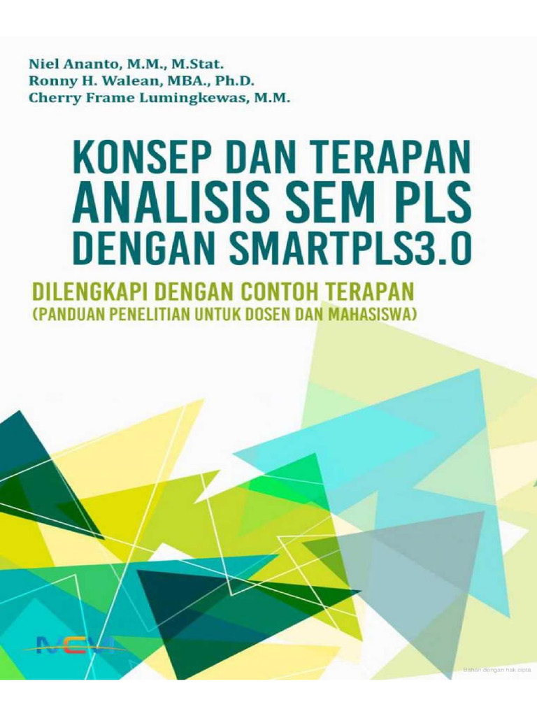 Konsep Dan Terapan Analisis SEM - PLS Dengan SmartPLS3 | PDF