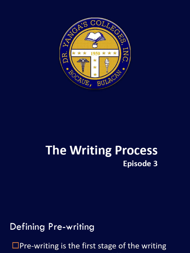 03 The Writing Process | PDF
