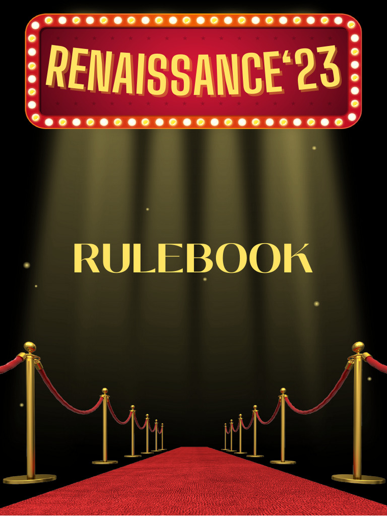 Renaissance Rulebook Final | PDF