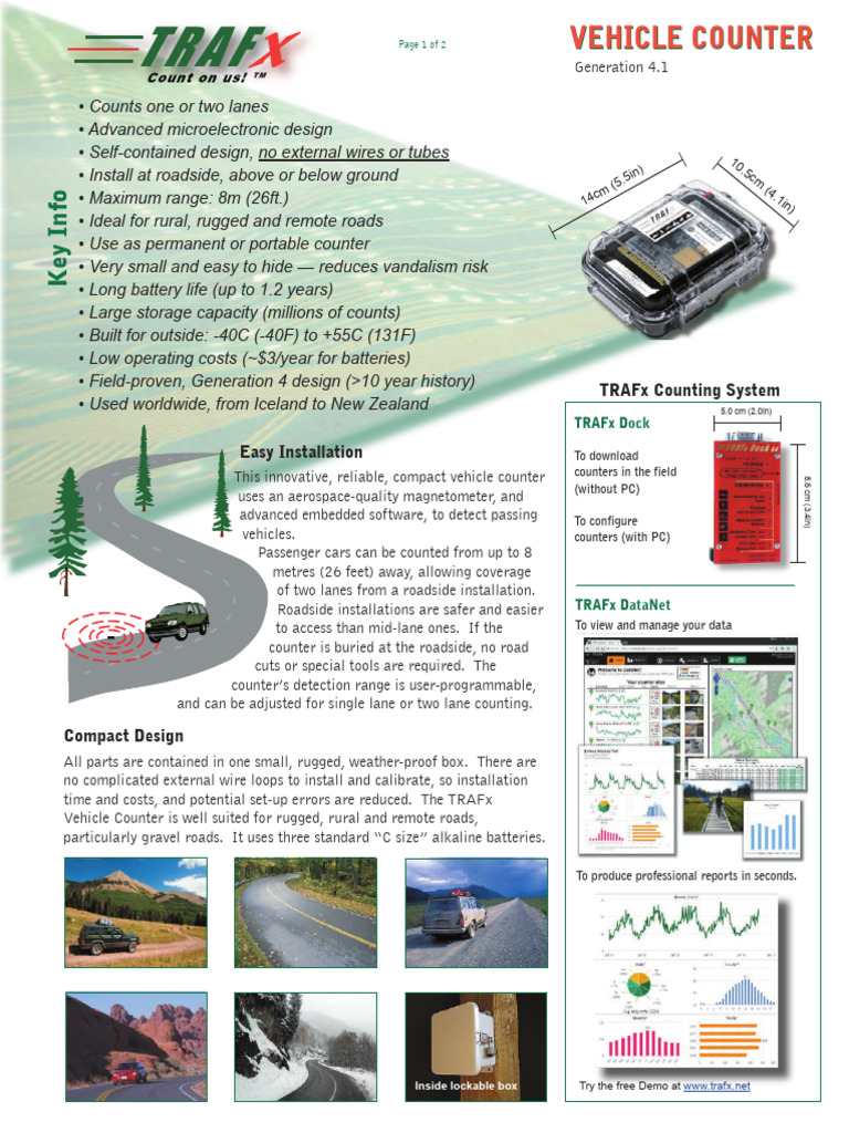 TRAFx Vehicle Counter | PDF | Computer Engineering | Computing