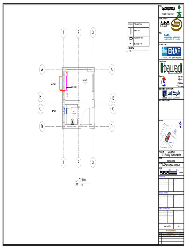 Aui Occ Me Hav DWG l00 b02 SD 101 Layout1 | PDF
