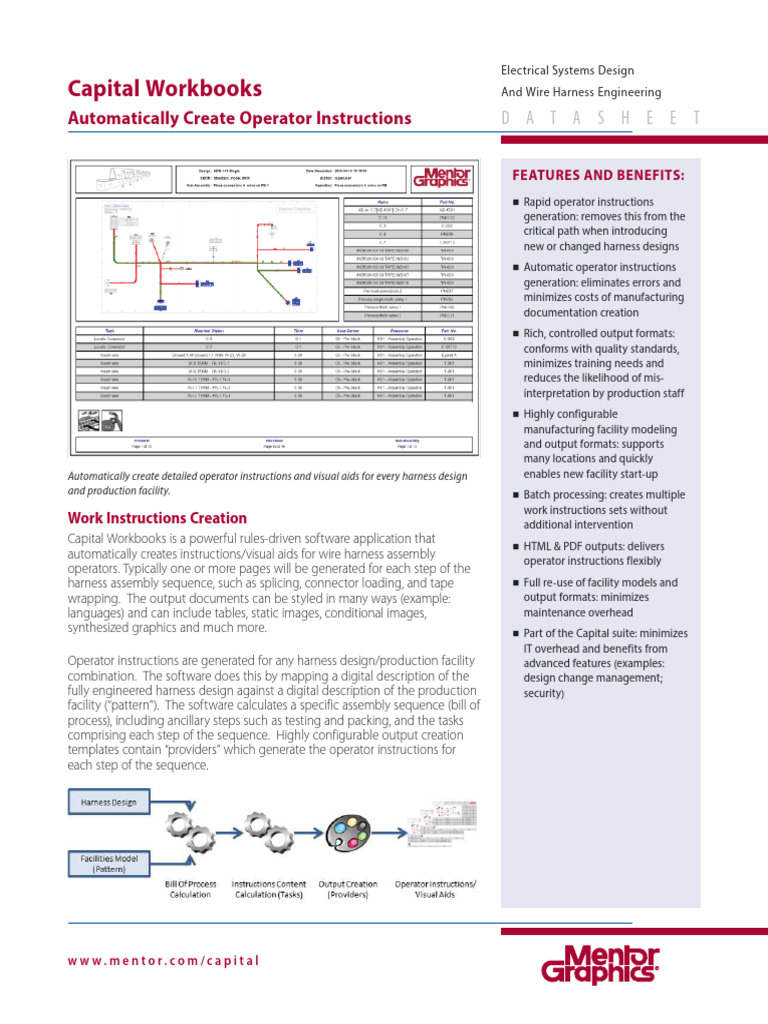 Datenblatt Capital Workbook | PDF