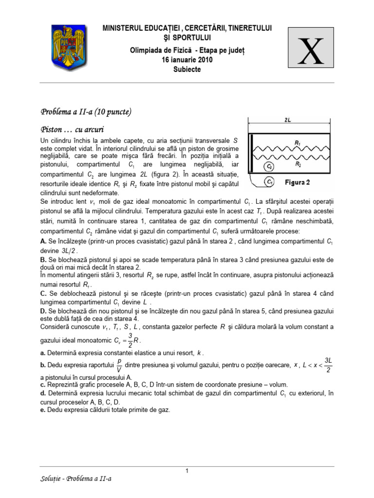 Ojf 2010 - 10 Solutie Subiect 2 | PDF
