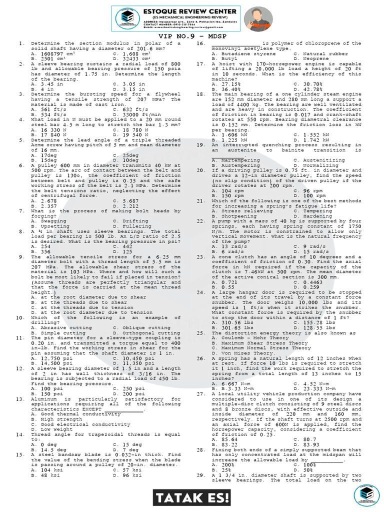 Vip No.9 - MDSP | PDF | Science & Mathematics