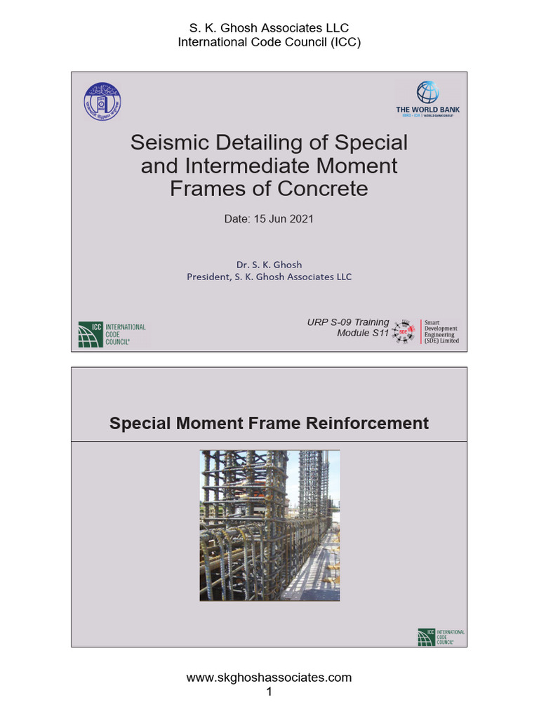 Moment Frame Detailing | PDF | Beam (Structure) | Bending