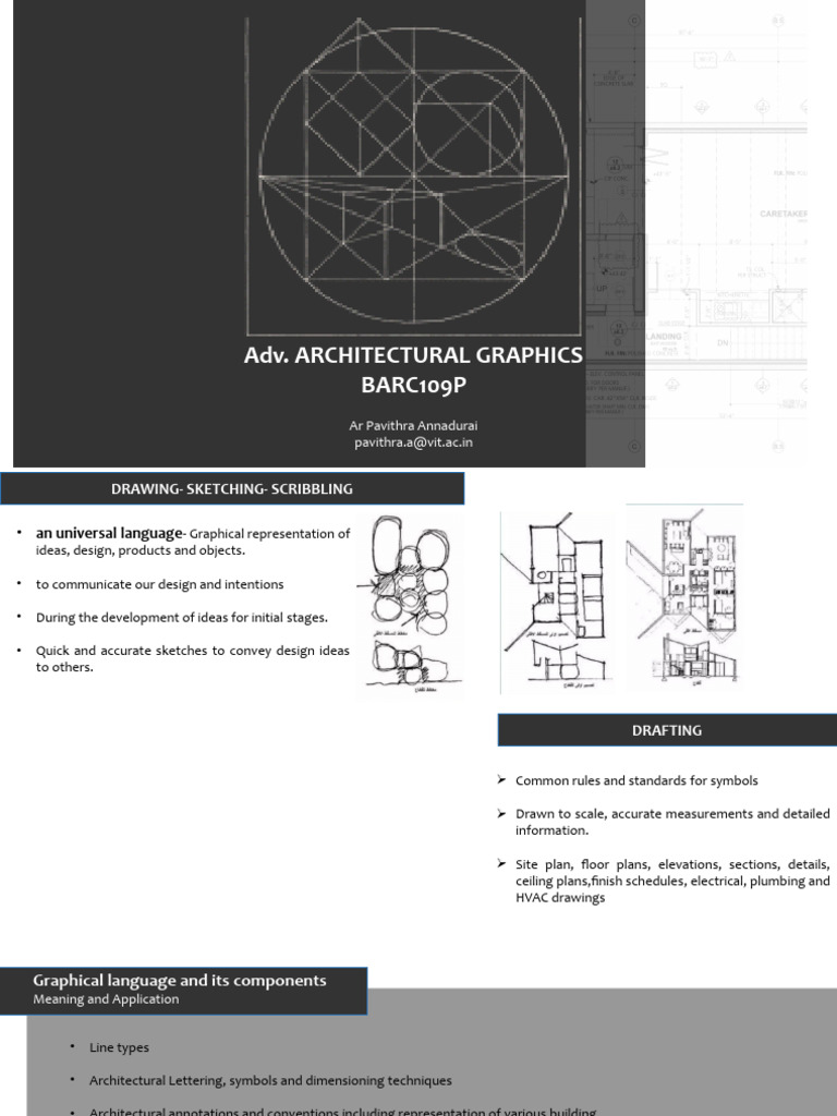 Adv Arch graphics time problem | PDF | Technical Drawing