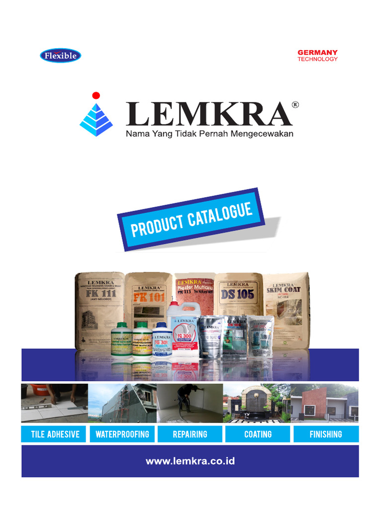 Lemkra Catalogue (English) | PDF | Concrete | Plaster