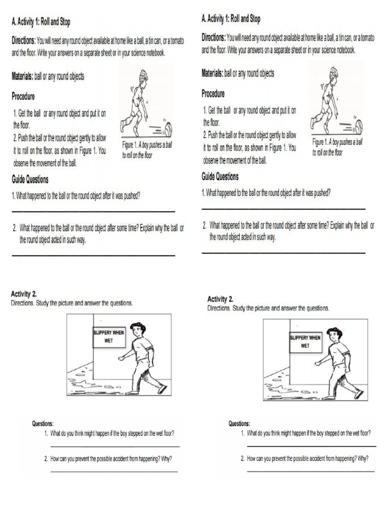 Activity Sheets | PDF