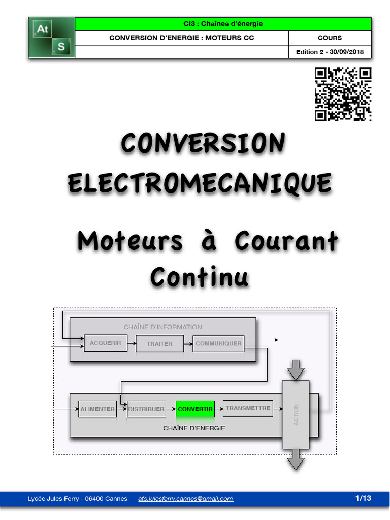 Moteur CC | PDF
