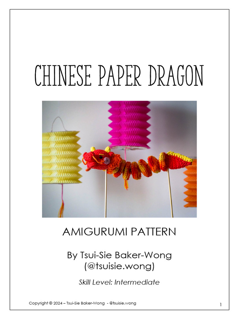 Chinese Paper Dragon | PDF | Home & Garden