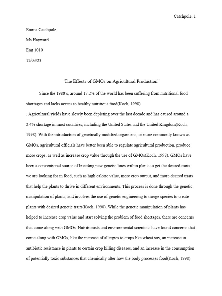 Full RA - English 1010 | PDF | Science & Mathematics | Technology ...