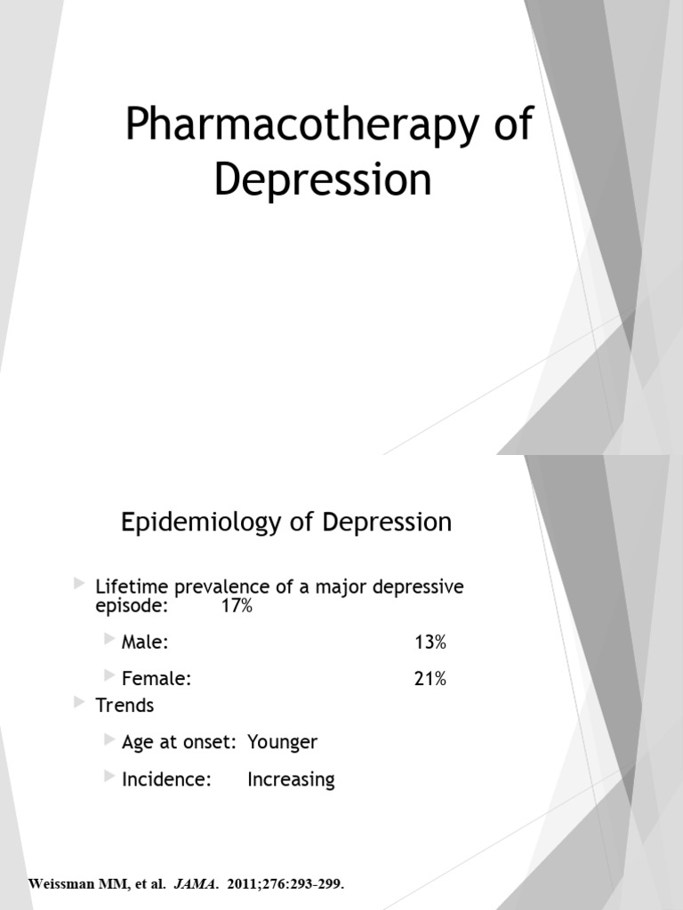 Nefazodone vs Oleptro in Depression Treatment | PDF | Major Depressive ...