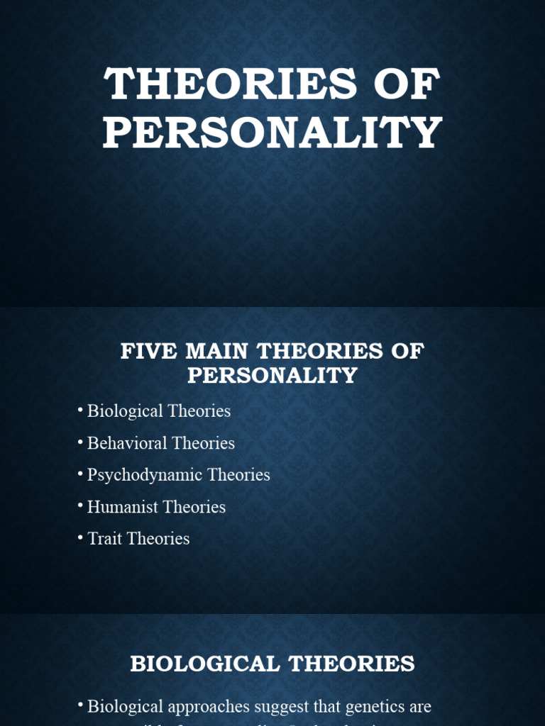 Report Psycho Socio Theories of Personality | PDF | Cognitive ...