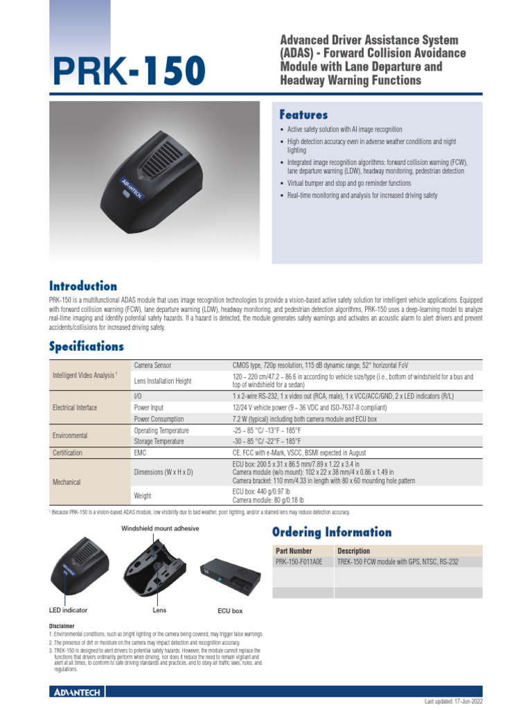 PRK 150 | PDF | Manufactured Goods | Vehicles