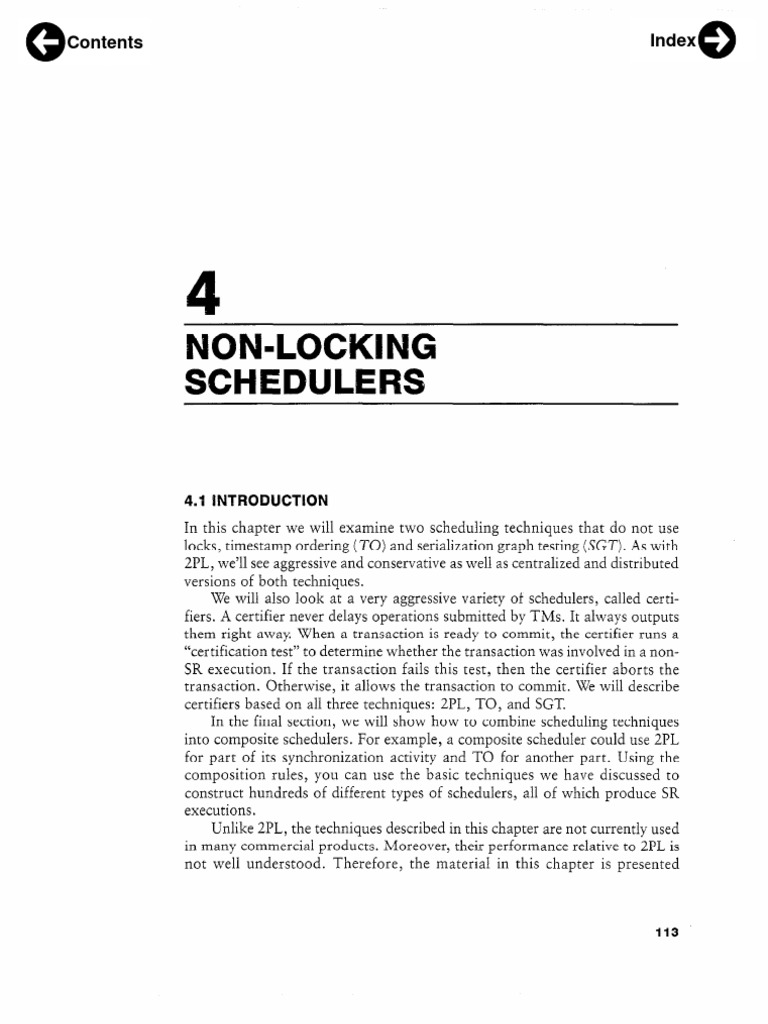 Chapter 4 | PDF | Synchronization | Scheduling (Computing)