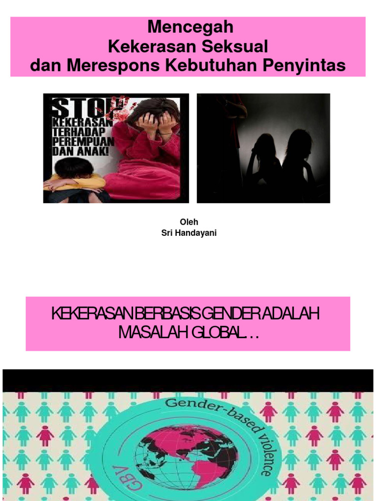 Komponen 2 PPAM Kekerasan Seksual - Kekerasan Berbasis Gender (Autosaved) | PDF | Ilmu Sosial ...