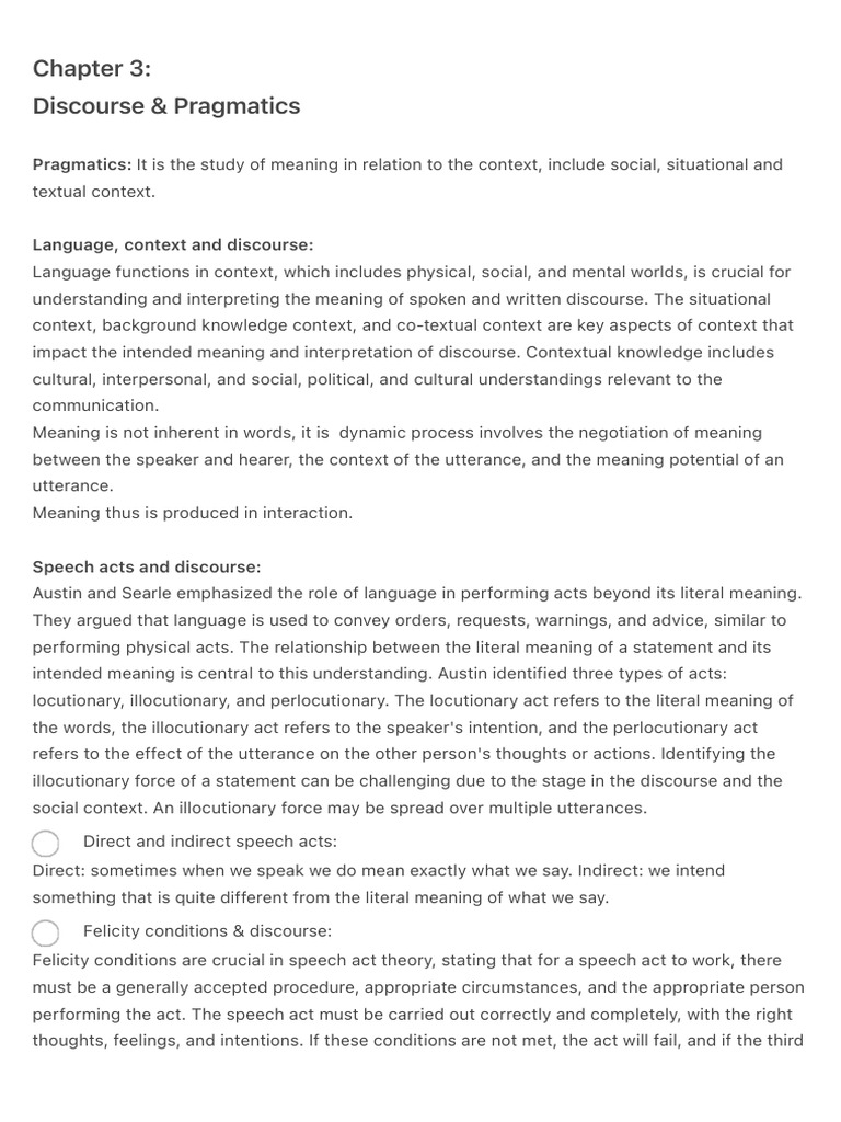 Chapter 3 | PDF | Linguistics | Cognitive Science
