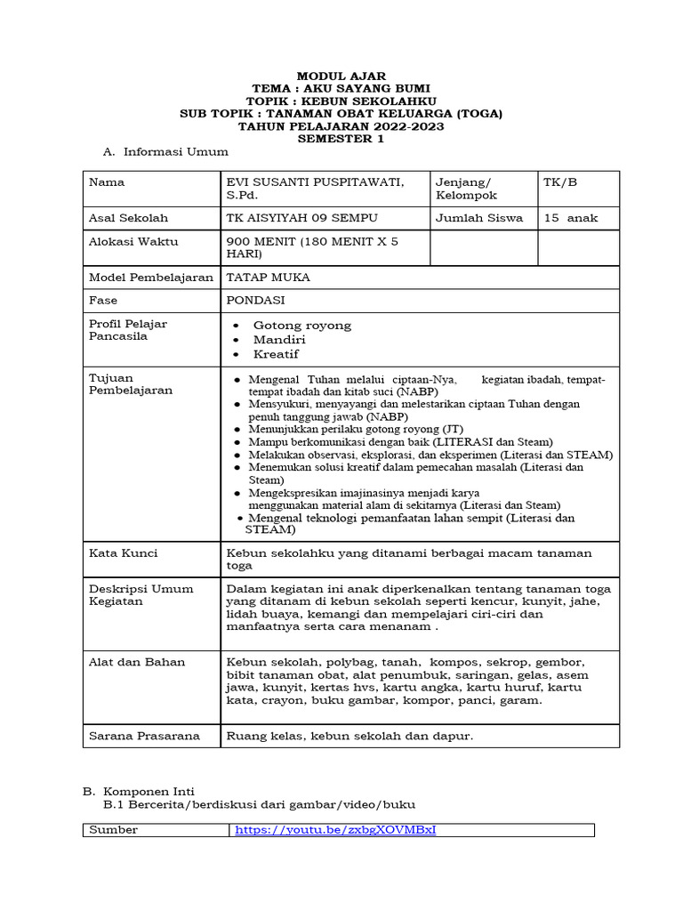 Modul Ajar Ikm | PDF