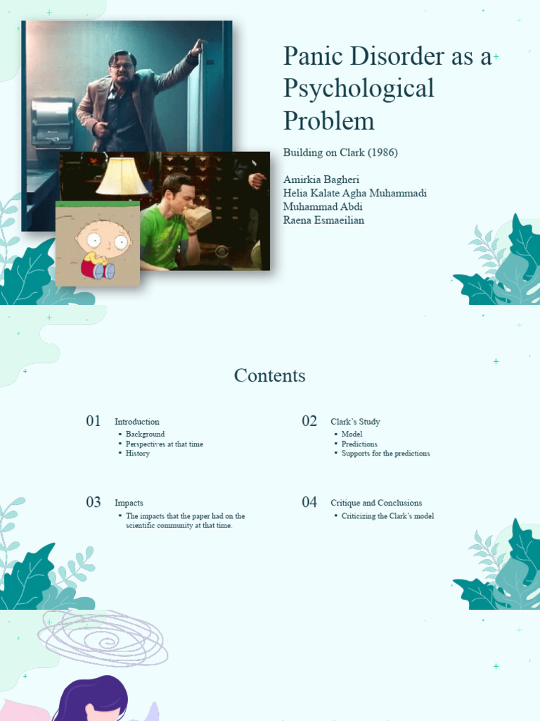 A Presentation About Panic Attacks | PDF | Science & Mathematics | Self ...