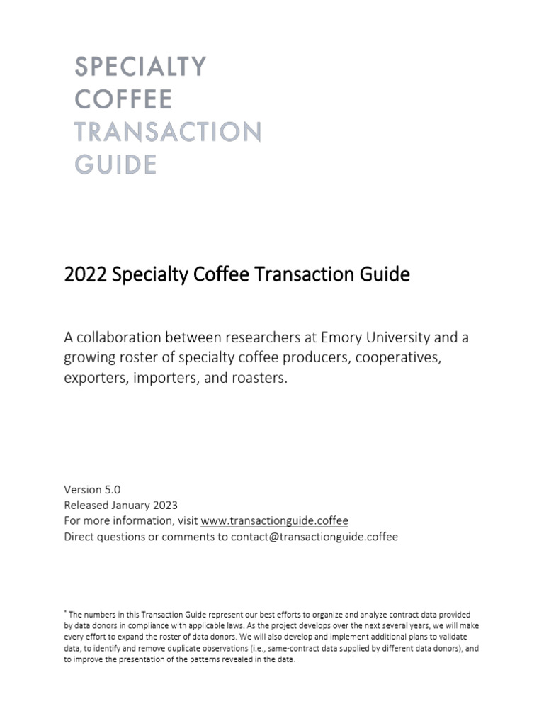 2022 Transaction Guide Final | PDF