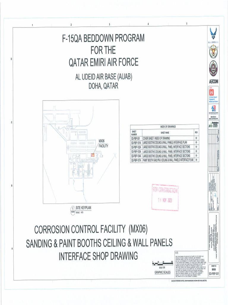 41 34 23.33-XX - IFC - MX06 SANDING & PAINTH BOOTHS CEILING & WALL ...